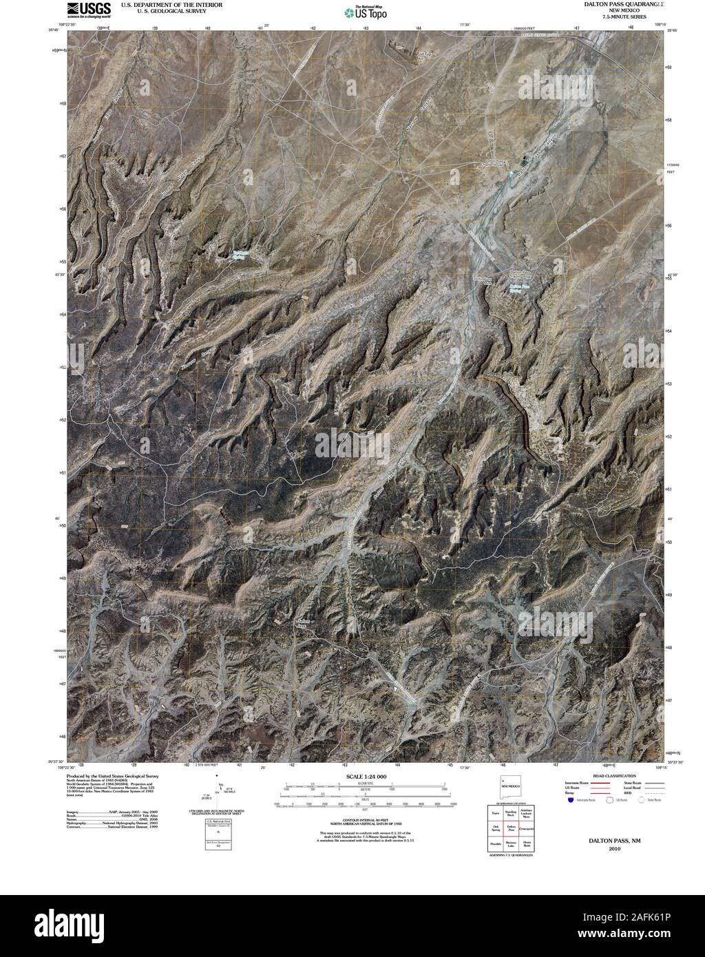 Map of dalton Cut Out Stock Images & Pictures - Alamy