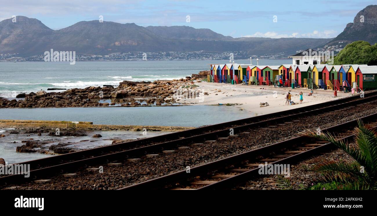 St James is situated between Muizenberg and Kalk Bay on the False Bay ...