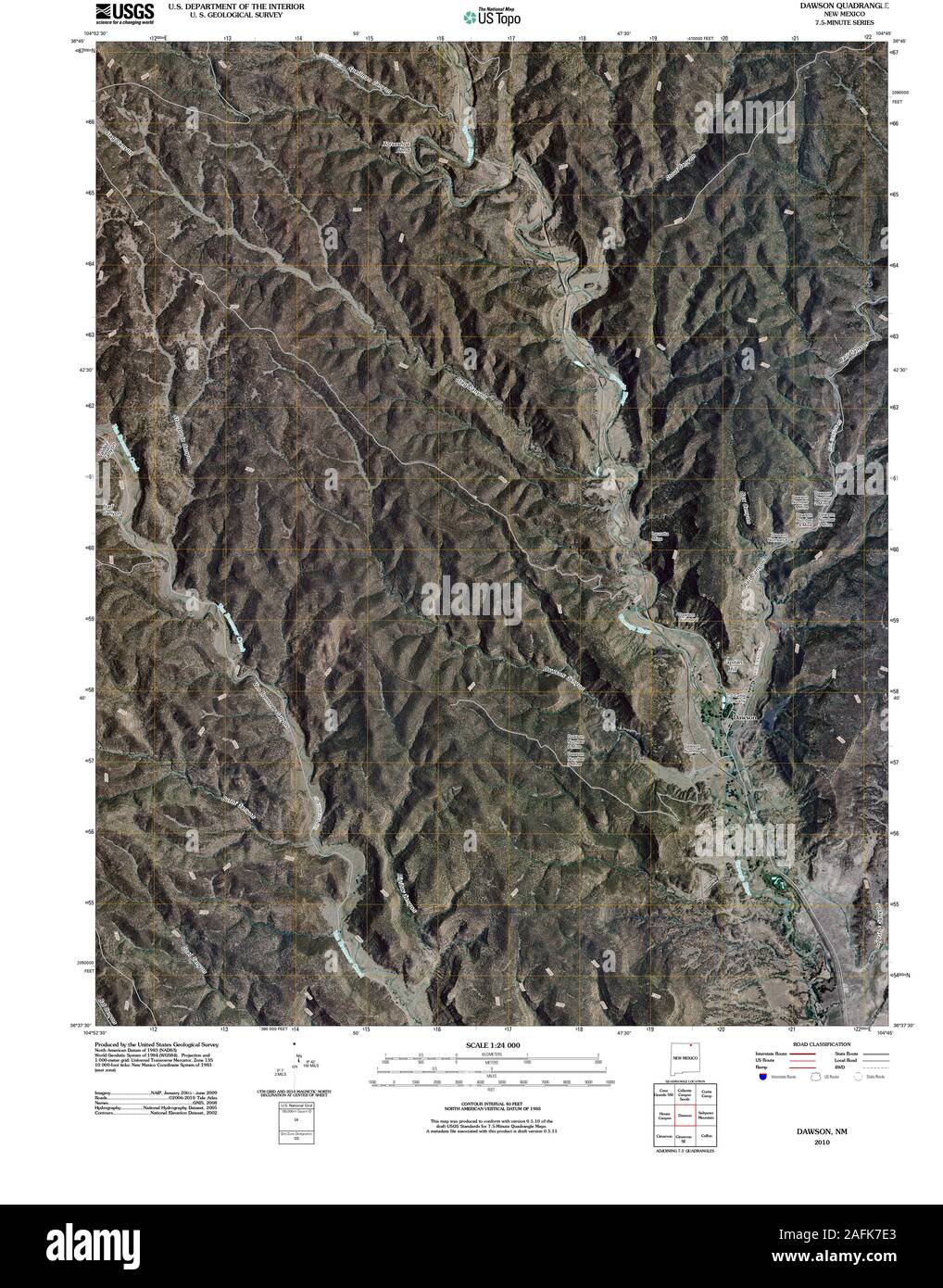 Dawson map Cut Out Stock Images & Pictures - Alamy