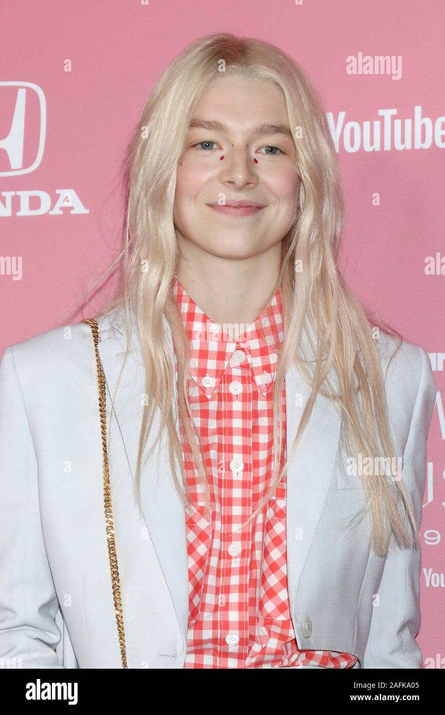 Hunter Schafer at arrivals for 2019 Billboard Women in Music Event ...