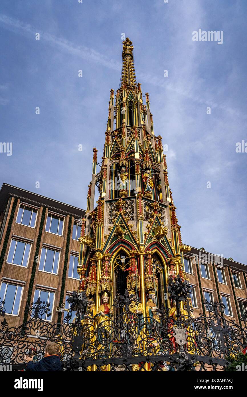 Nurnberg brunnen hi-res stock photography and images - Alamy