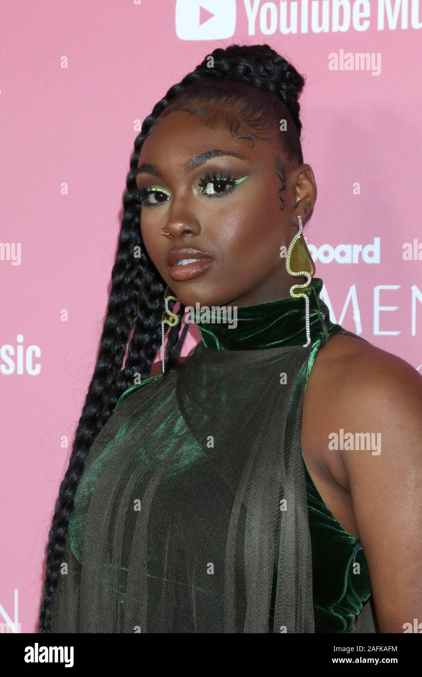 Tiana Major9 at arrivals for 2019 Billboard Women in Music Event ...