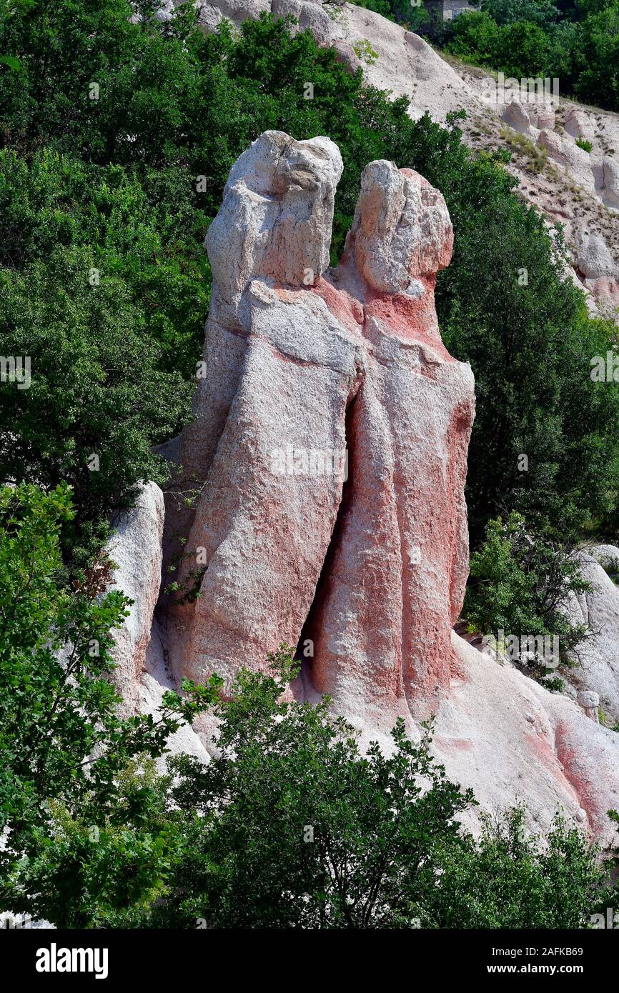 Bulgaria, rock formation named the Stone Wedding aka Petrified Wedding ...