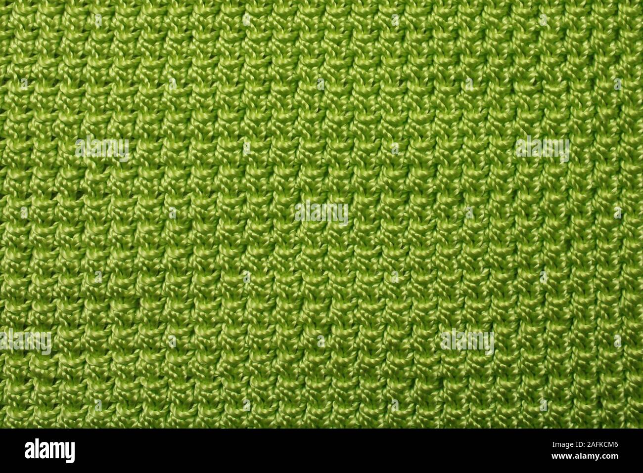 The picture shows a green crocheted background Stock Photo - Alamy