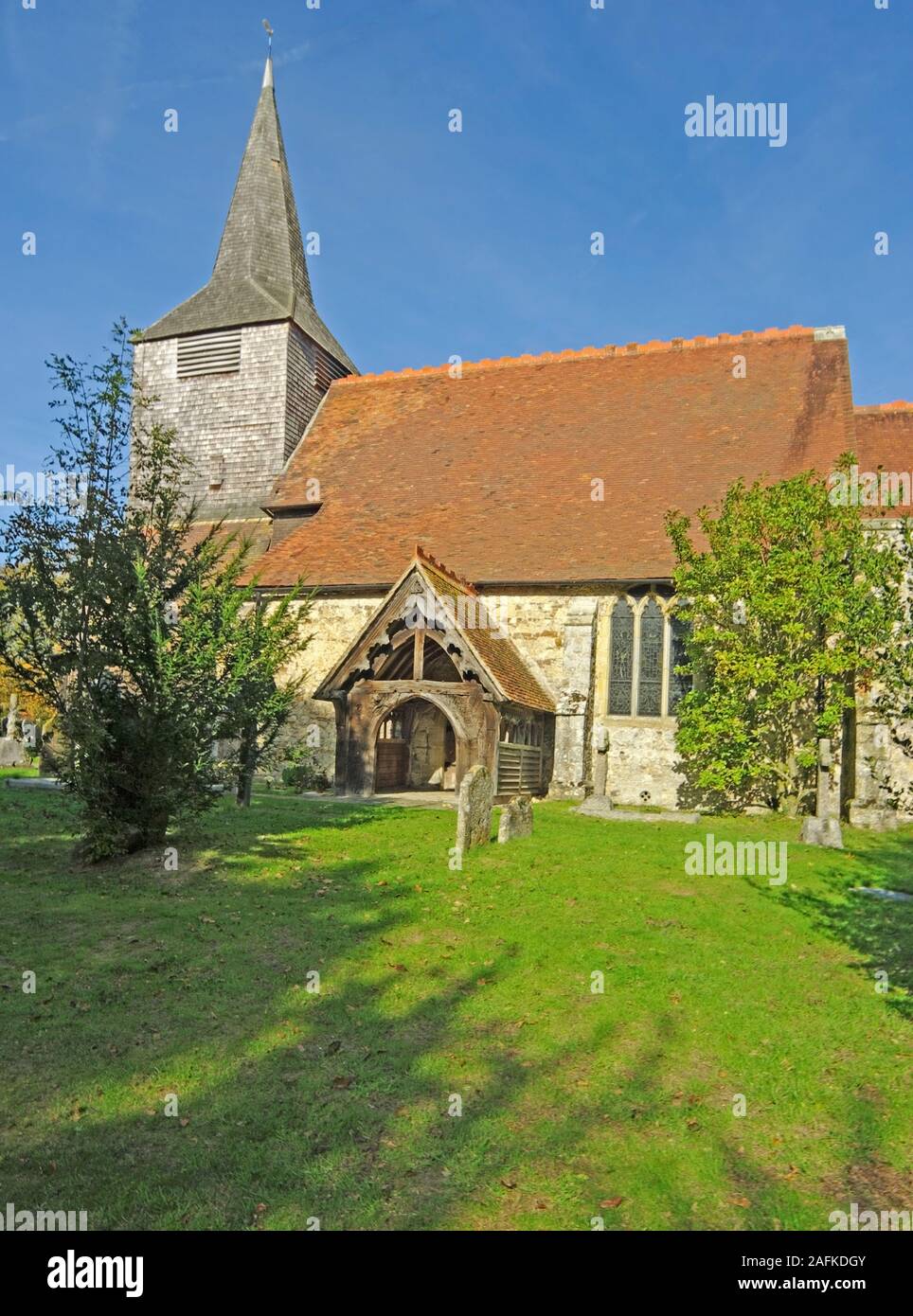 High Halden, Kent, St Mary Church Stock Photo - Alamy