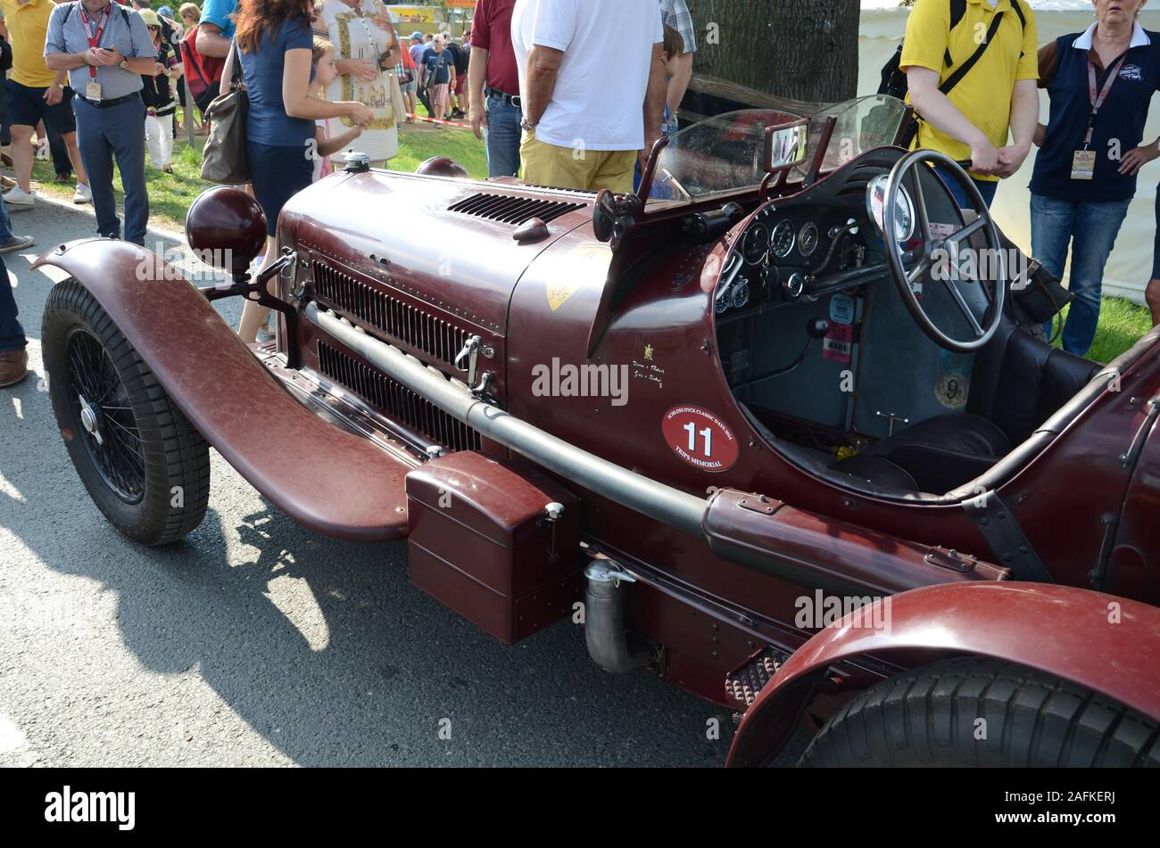pre-war Alfa Romeo racer MI 10736 at Classic Days 2014, Schloss Dyck ...