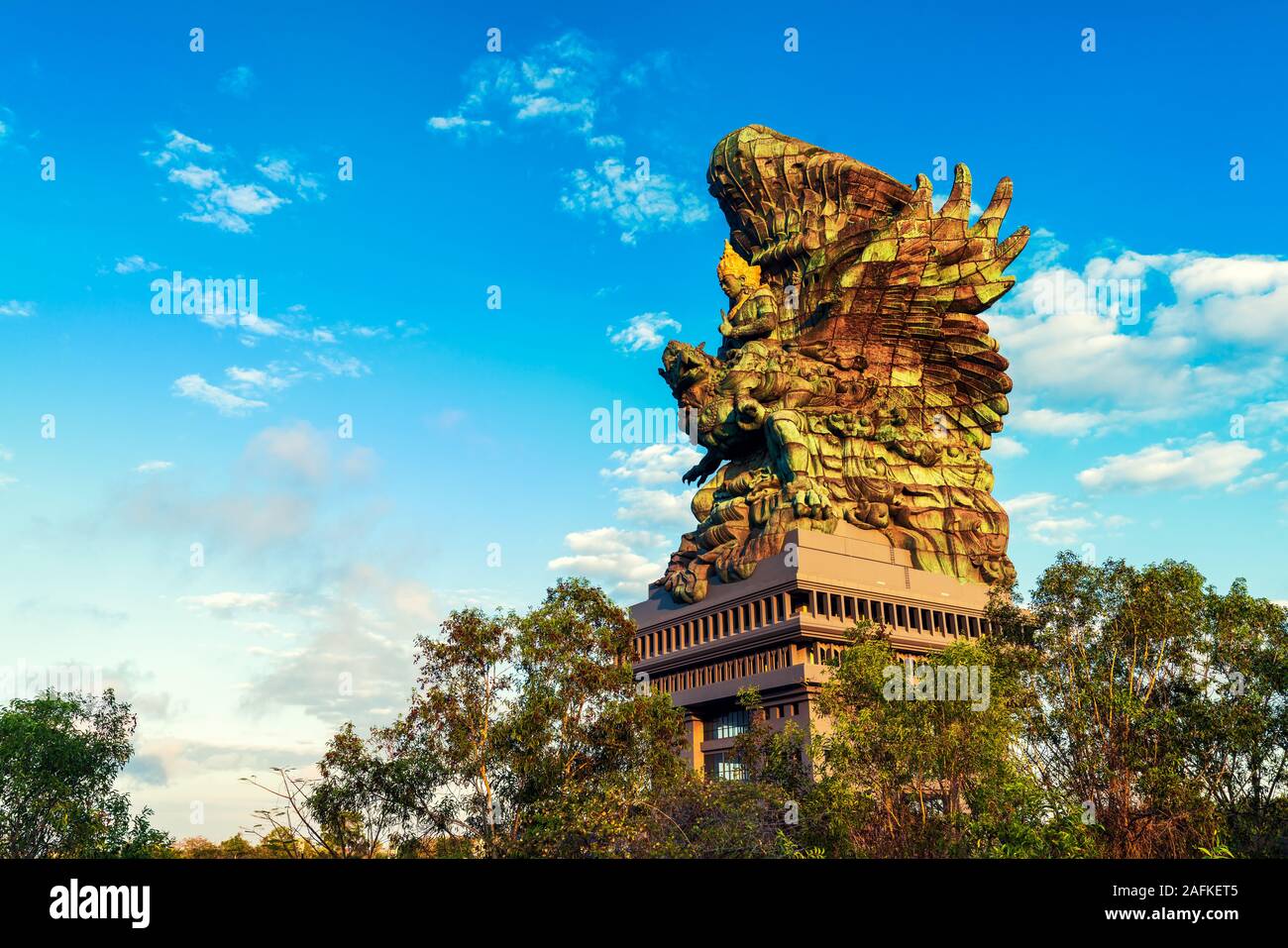 Garuda Wisnu Kencana statue. GWK 122-meter tall statue is one of the ...