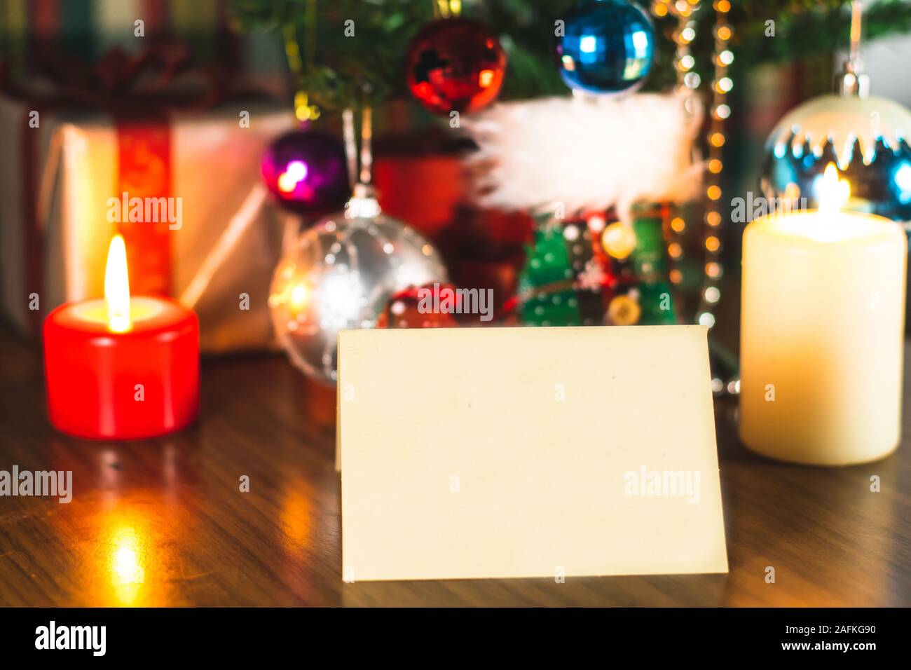 Empty christmas tree hi-res stock photography and images - Alamy