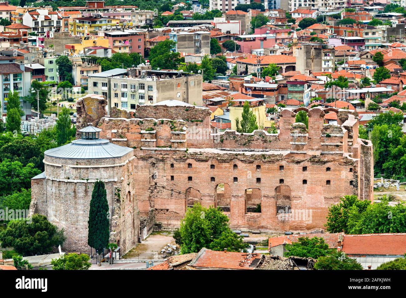 Red Hall Basilica in Bergama, Turkey Stock Photo - Alamy