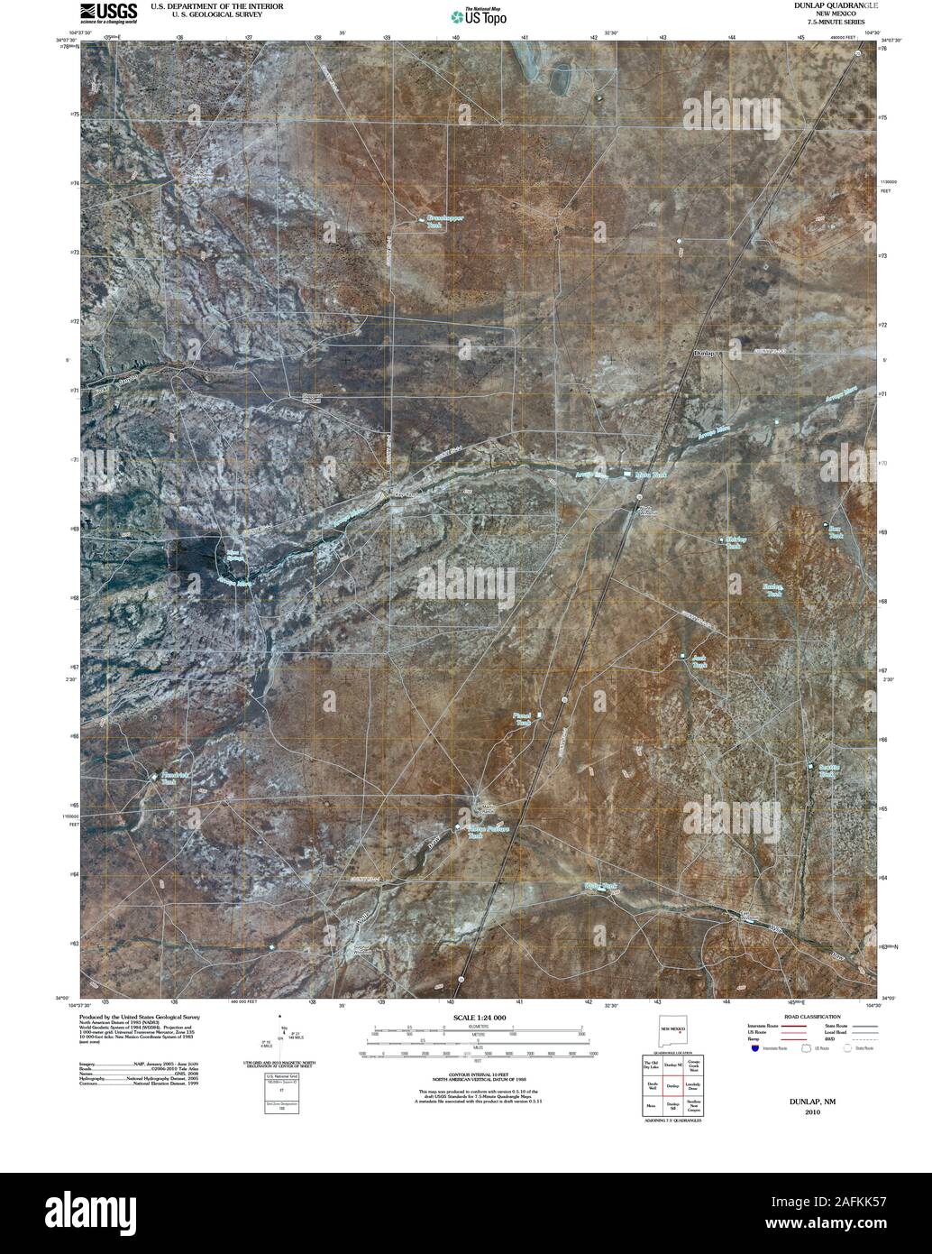 Map of dunlap hi-res stock photography and images - Alamy