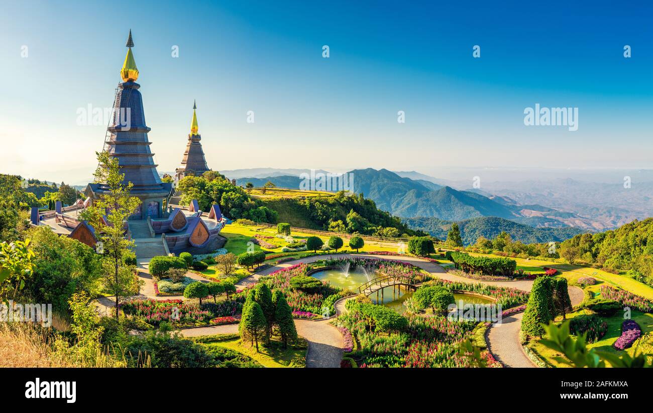 Amazing Thailand temple in Doi Inthanon National Park “The Roof of ...