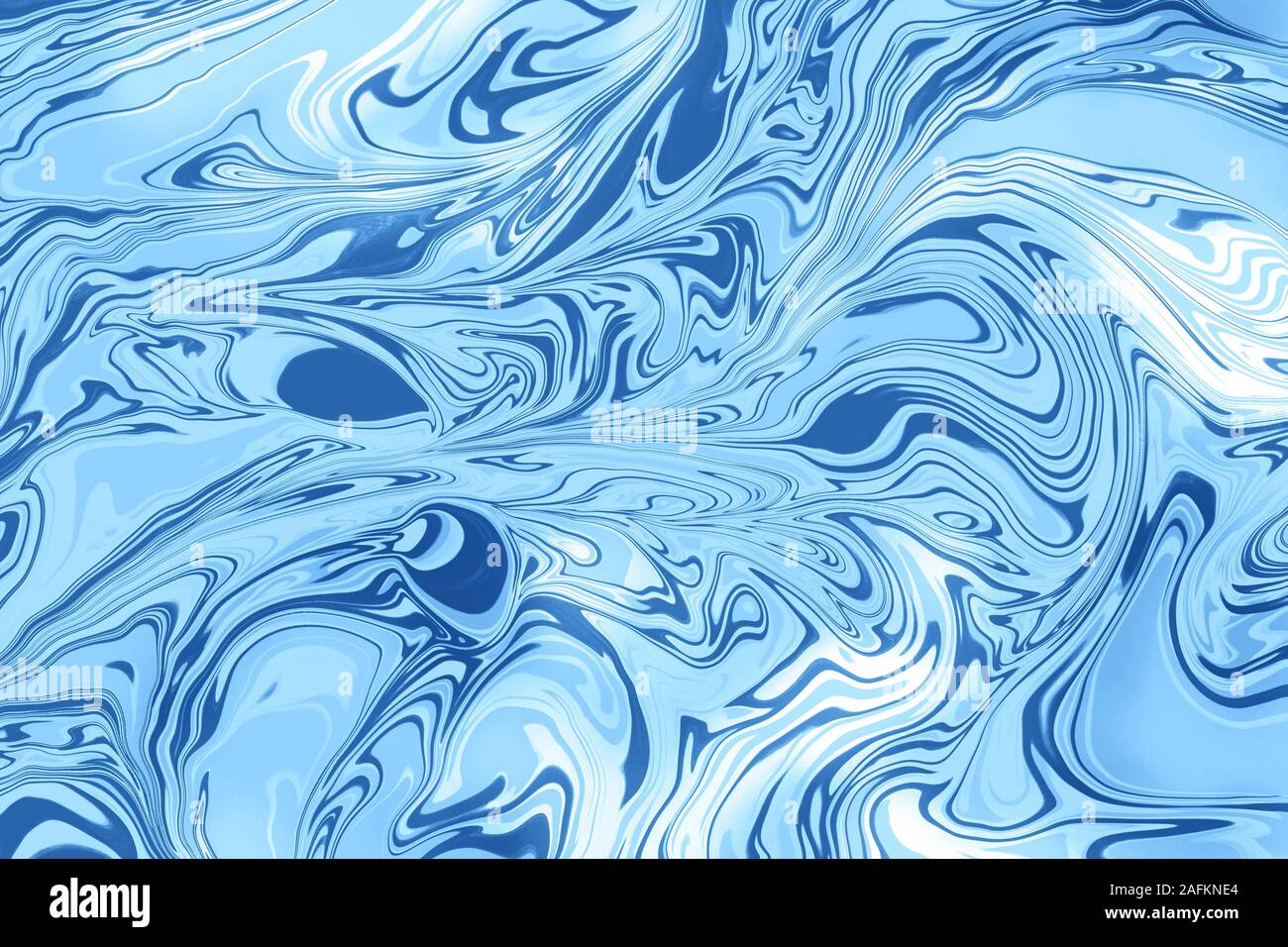 Blue Abstract Design