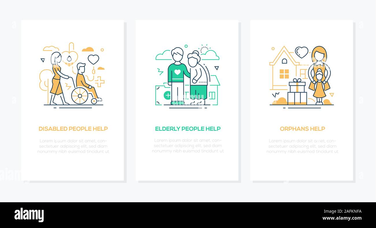 Banners set place text Cut Out Stock Images & Pictures - Alamy