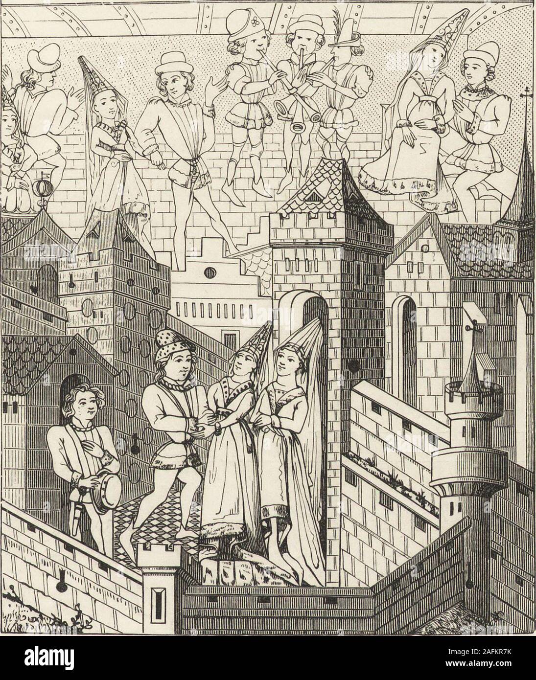 . Military and religious life in the Middle Ages and at the period of ...