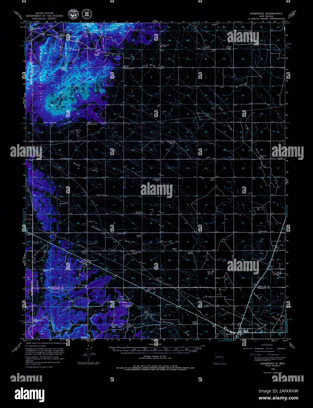 Map of edgewood hi-res stock photography and images - Alamy
