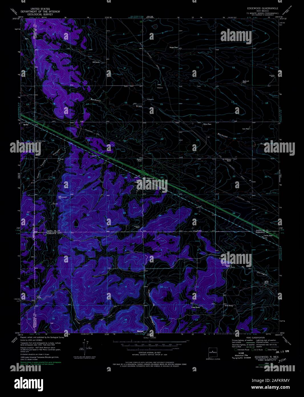 Map of edgewood hi-res stock photography and images - Alamy
