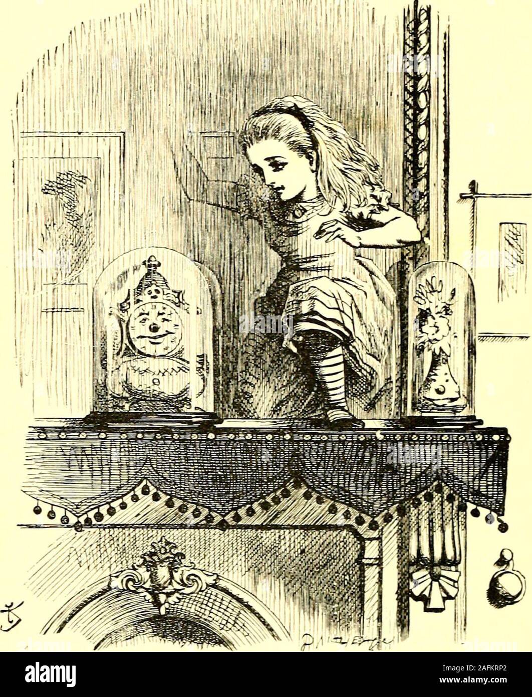 Through The Looking Glass Illustrations