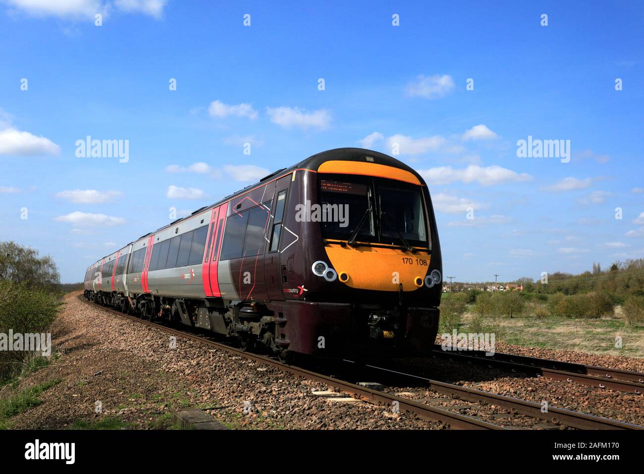 Class 170 diesel train engine locomotive loco hi-res stock photography ...