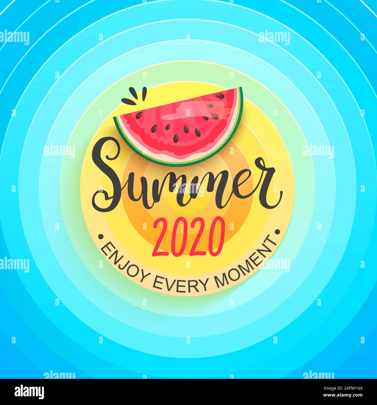 Happy weekend water text Stock Vector Images - Alamy