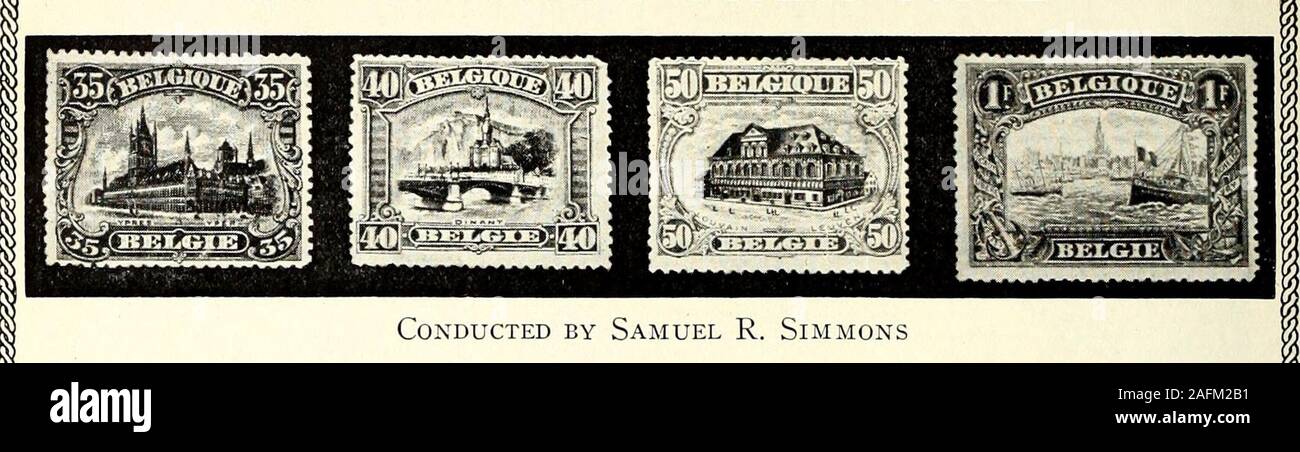 . St. Nicholas [serial]. ST. NICHOLAS STAMP PAGE. Conducted by Samuel R ...