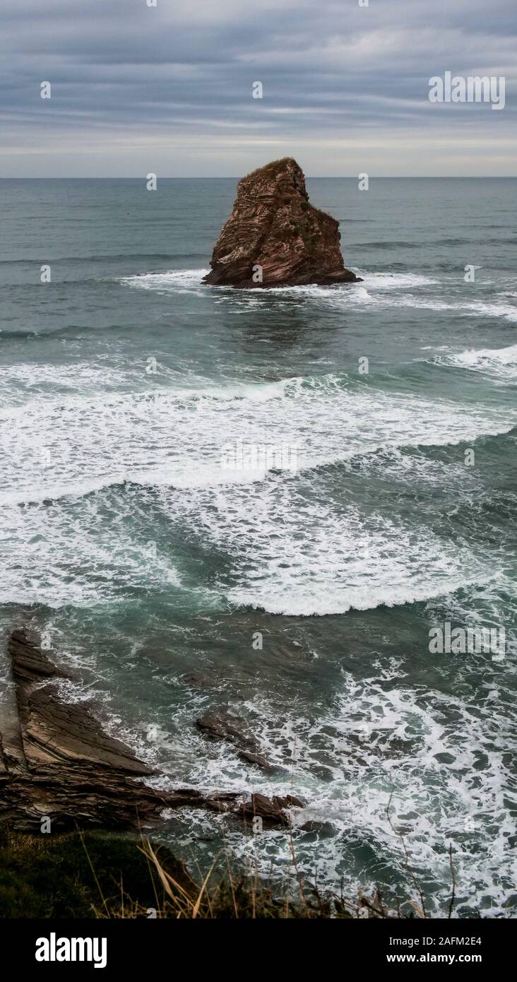 The Twins - Les Jumeaux, seen from Sainte-Anne Pointe, Hendaye ...