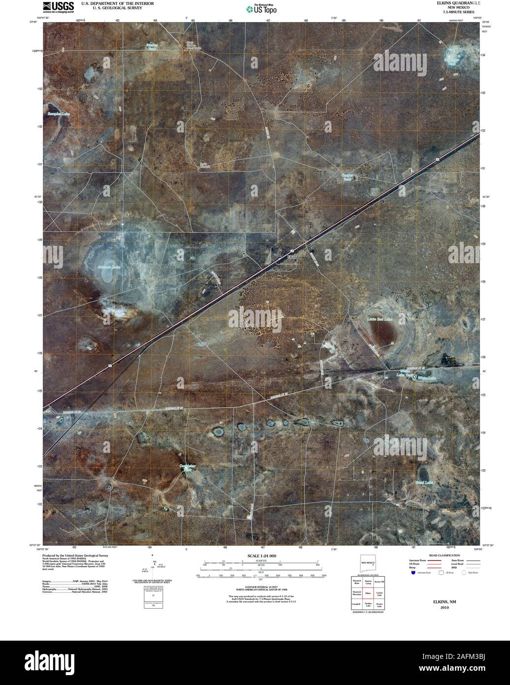 Elkins map hi-res stock photography and images - Alamy