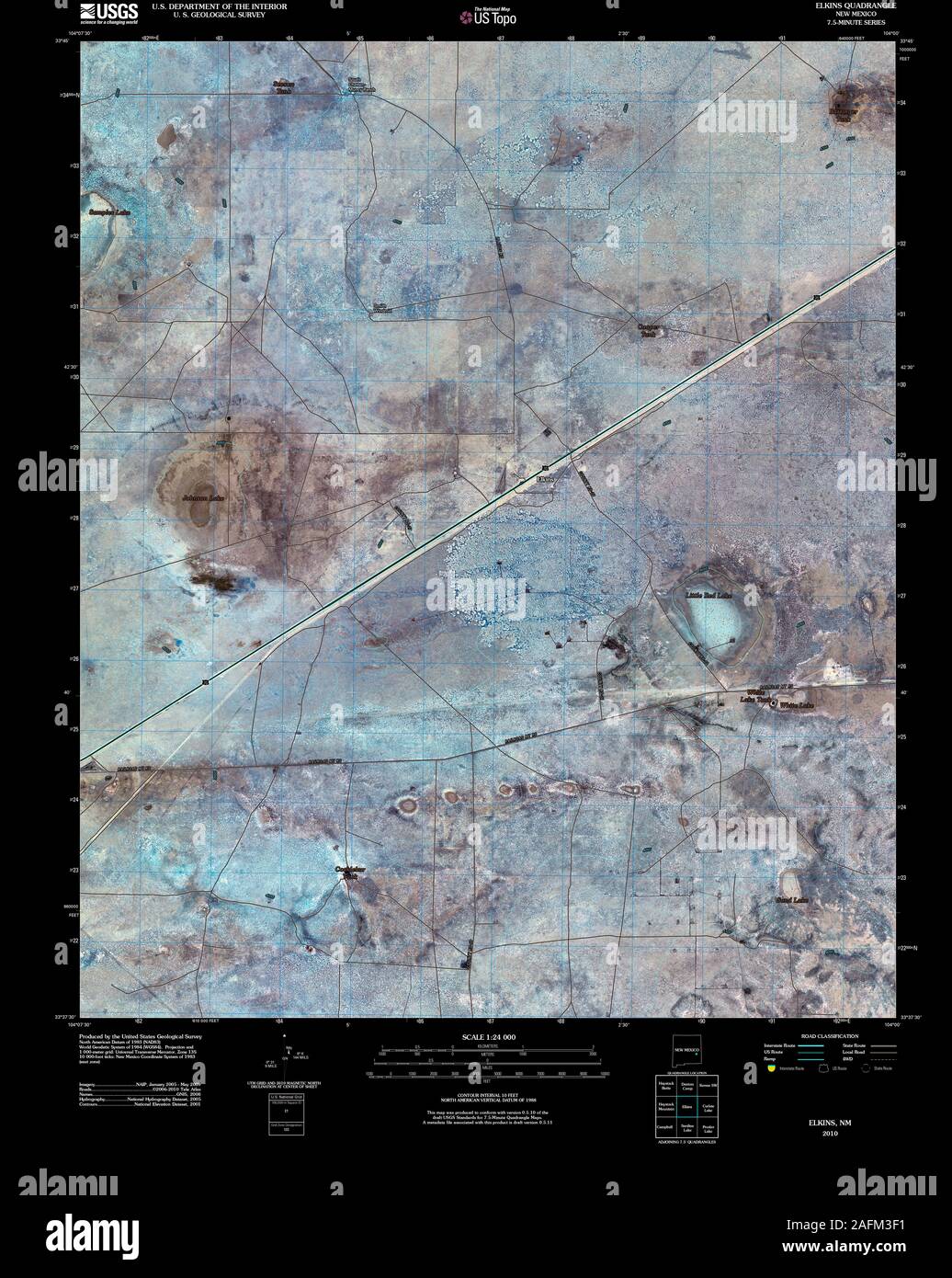 Elkins map hi-res stock photography and images - Alamy