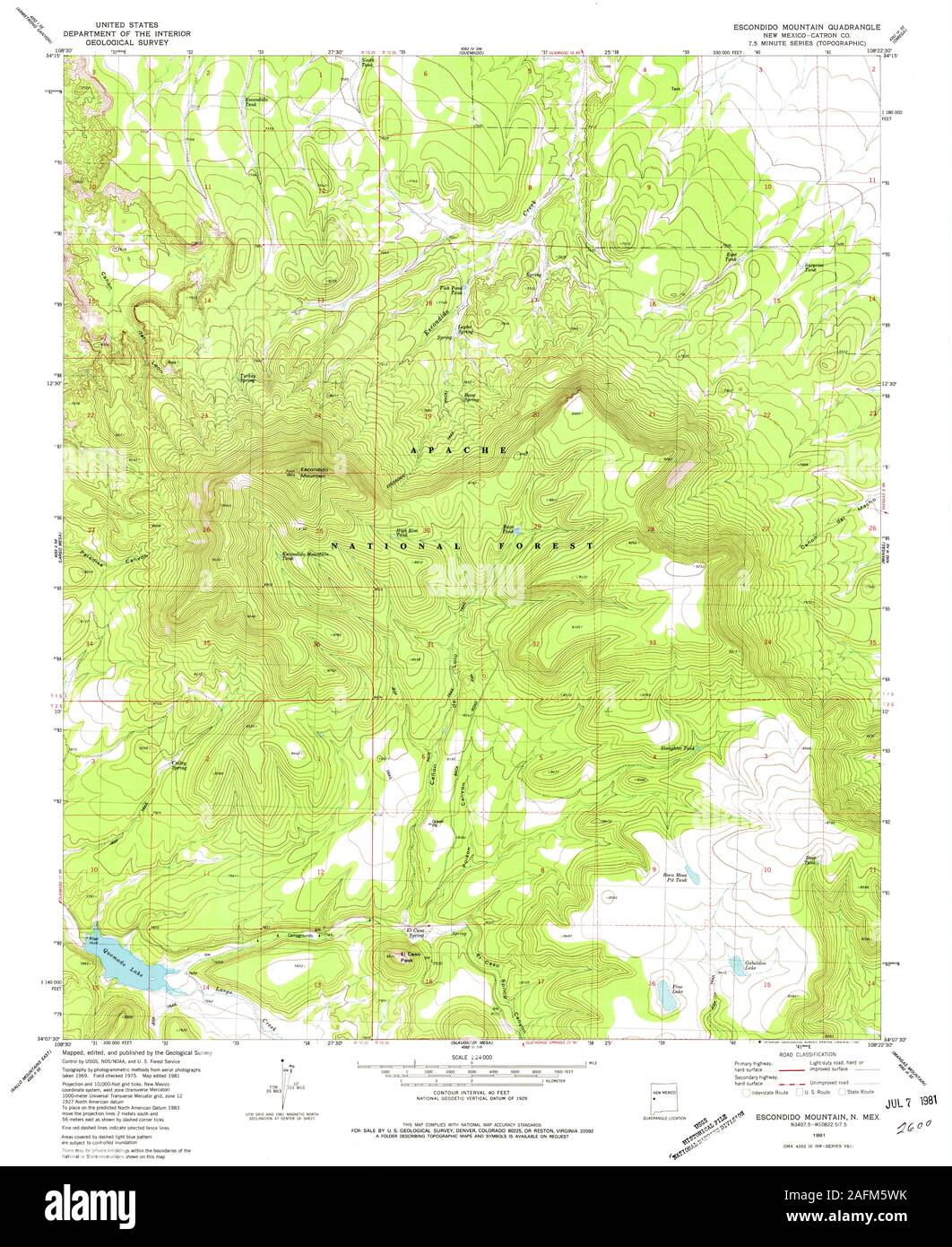 1981 mexico map hi-res stock photography and images - Alamy