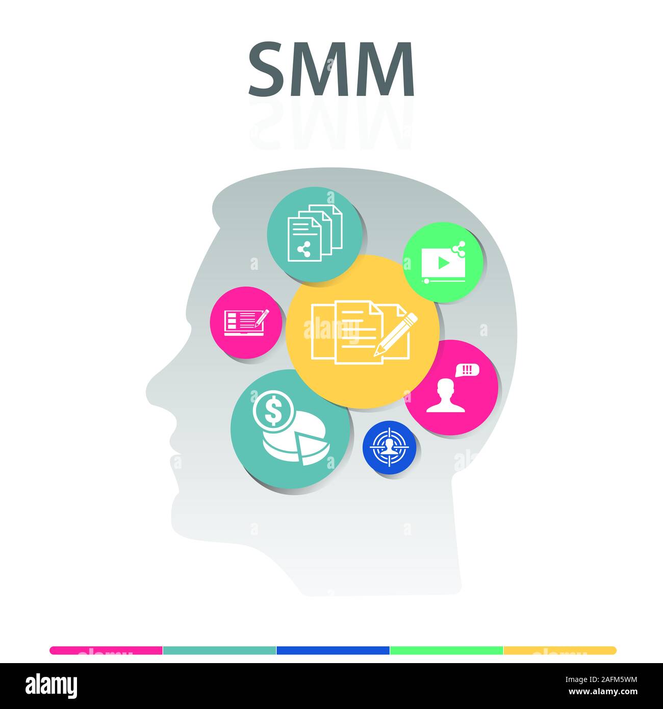 Smm icons Cut Out Stock Images & Pictures - Alamy