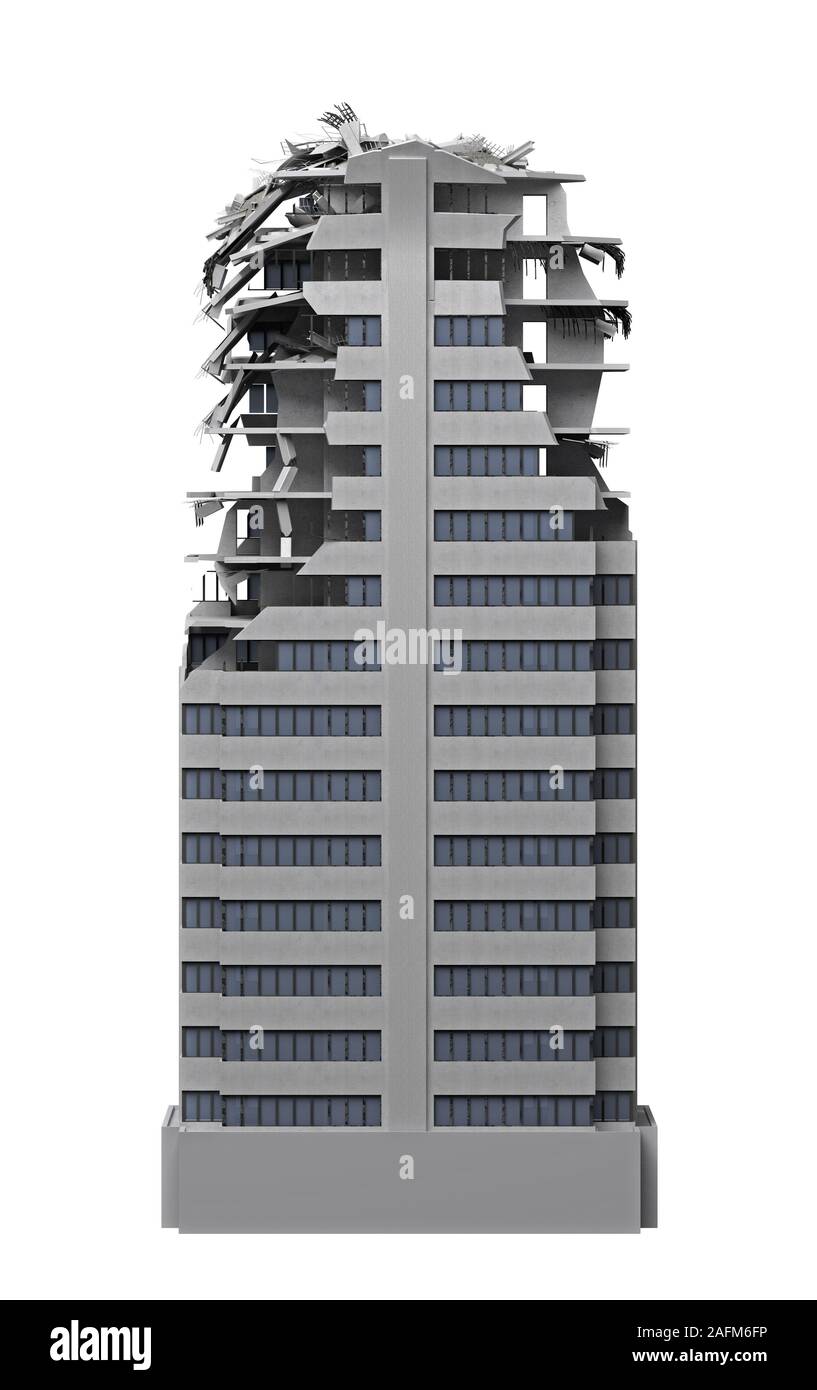 Ruined ancient building 3d hi-res stock photography and images - Alamy