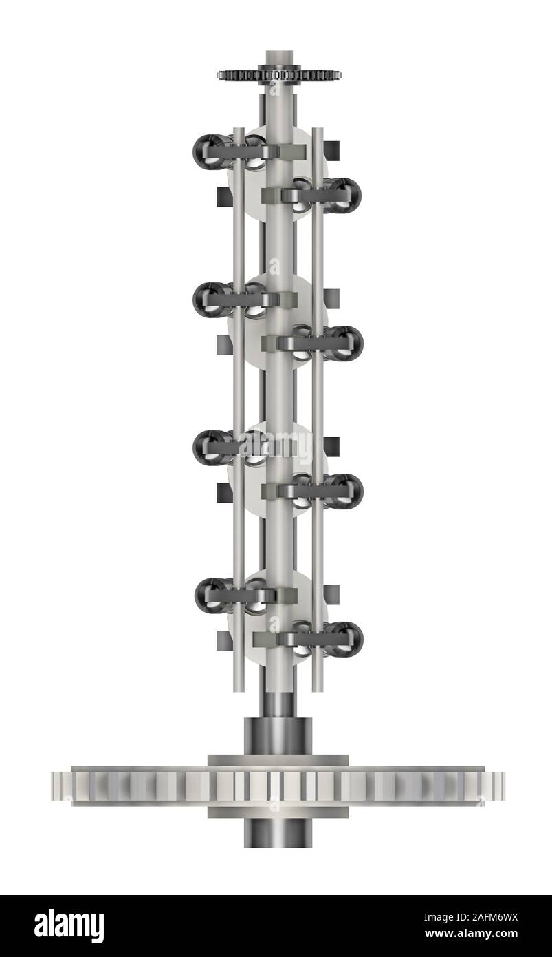 Engine pistons 3d rendering hi-res stock photography and images - Alamy