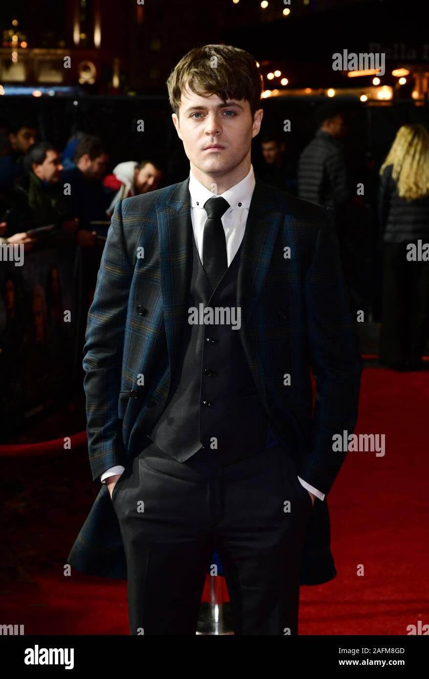 Joey Batey attending the world premiere of Netflix's The Witcher, held ...