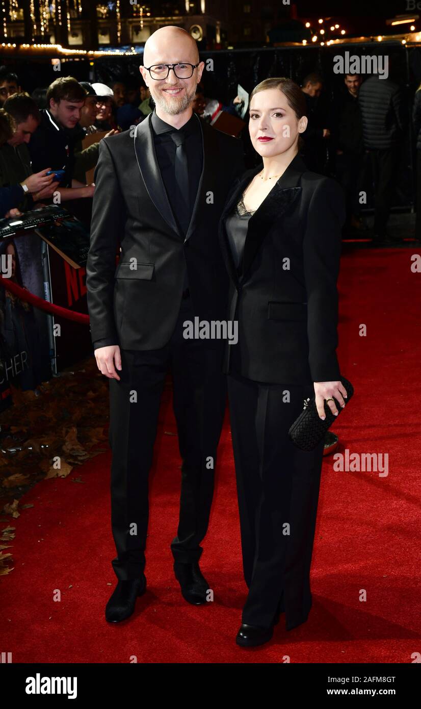 Tomek Baginski attending the world premiere of Netflix's The Witcher ...