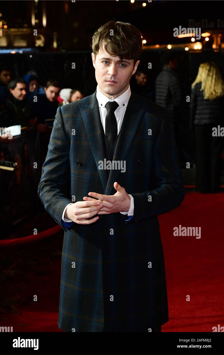 Joey Batey attending the world premiere of Netflix's The Witcher, held ...