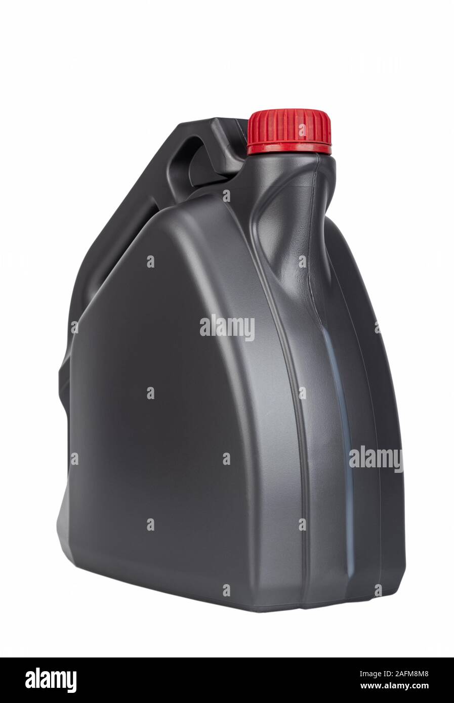 Can with car engine oil isolated on white background Stock Photo - Alamy