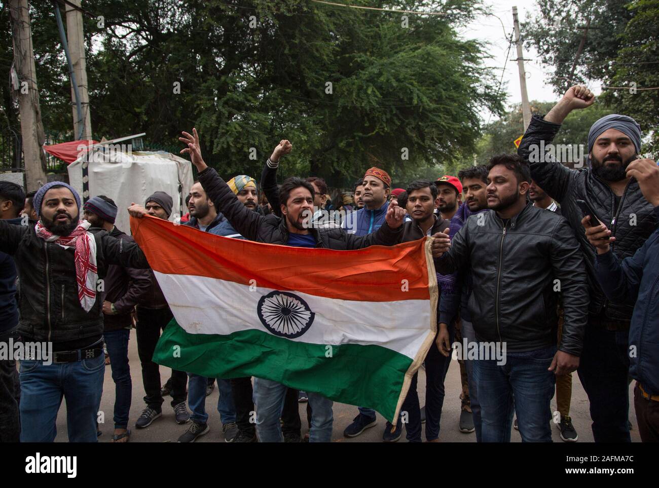 Protest in new delhi hi-res stock photography and images - Alamy