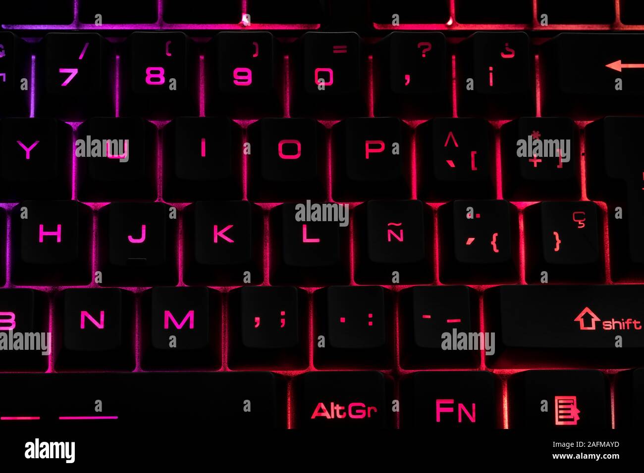 Gaming keyboard hi-res stock photography and images - Alamy