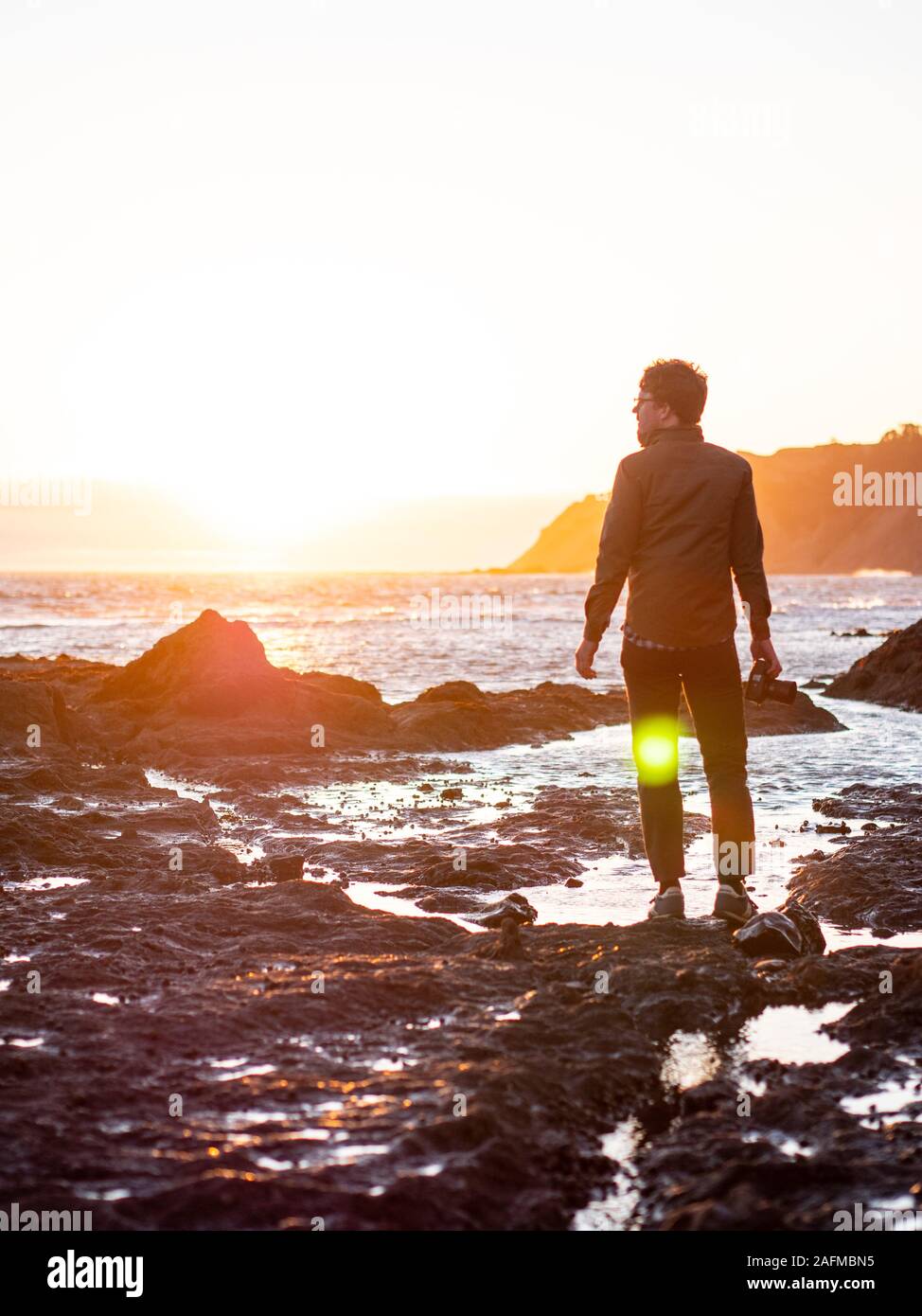 Sunset facing standing hi-res stock photography and images - Alamy
