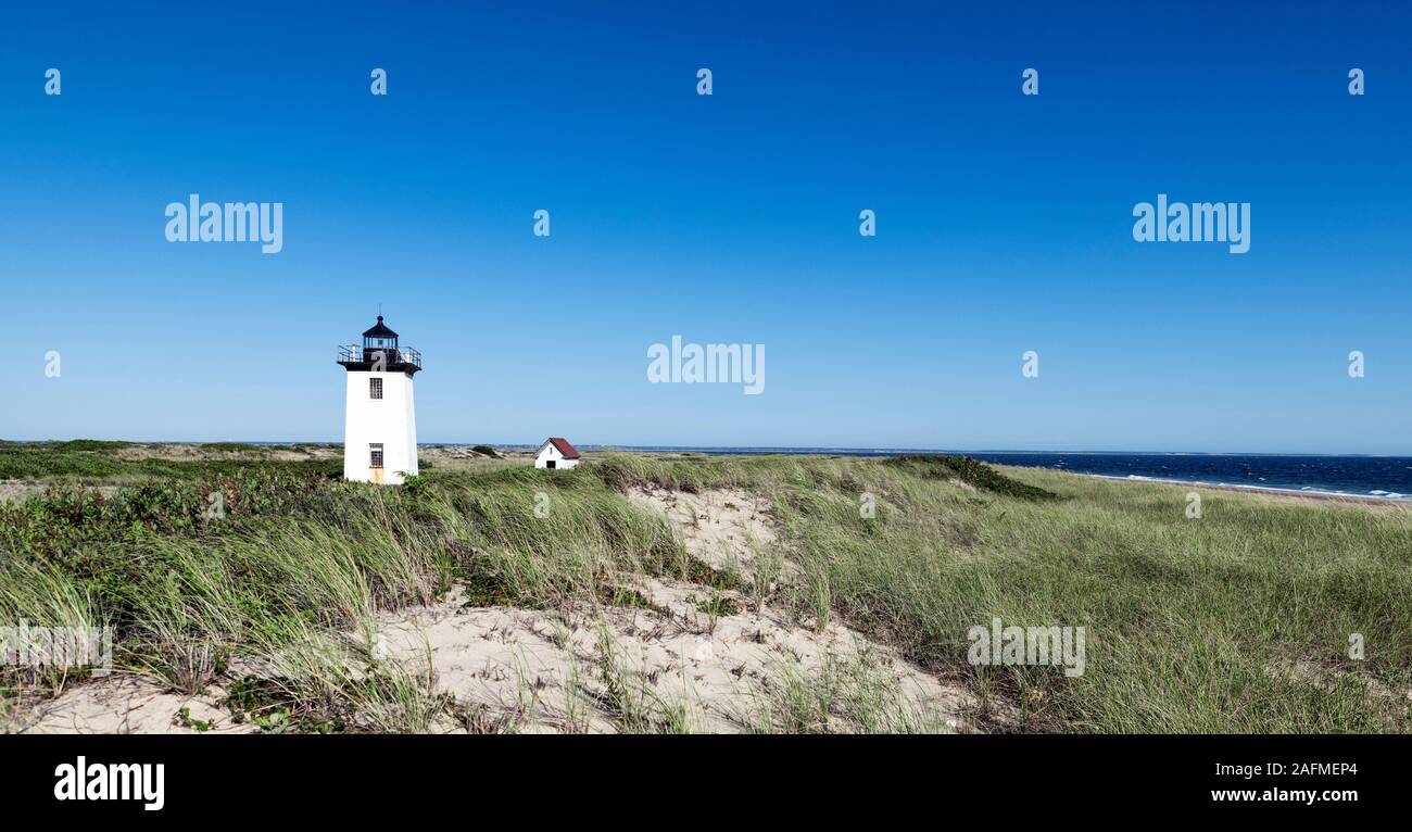 Wood End Lighthouse, Provincetown, Cape Cod, Massachusetts, USA Stock ...