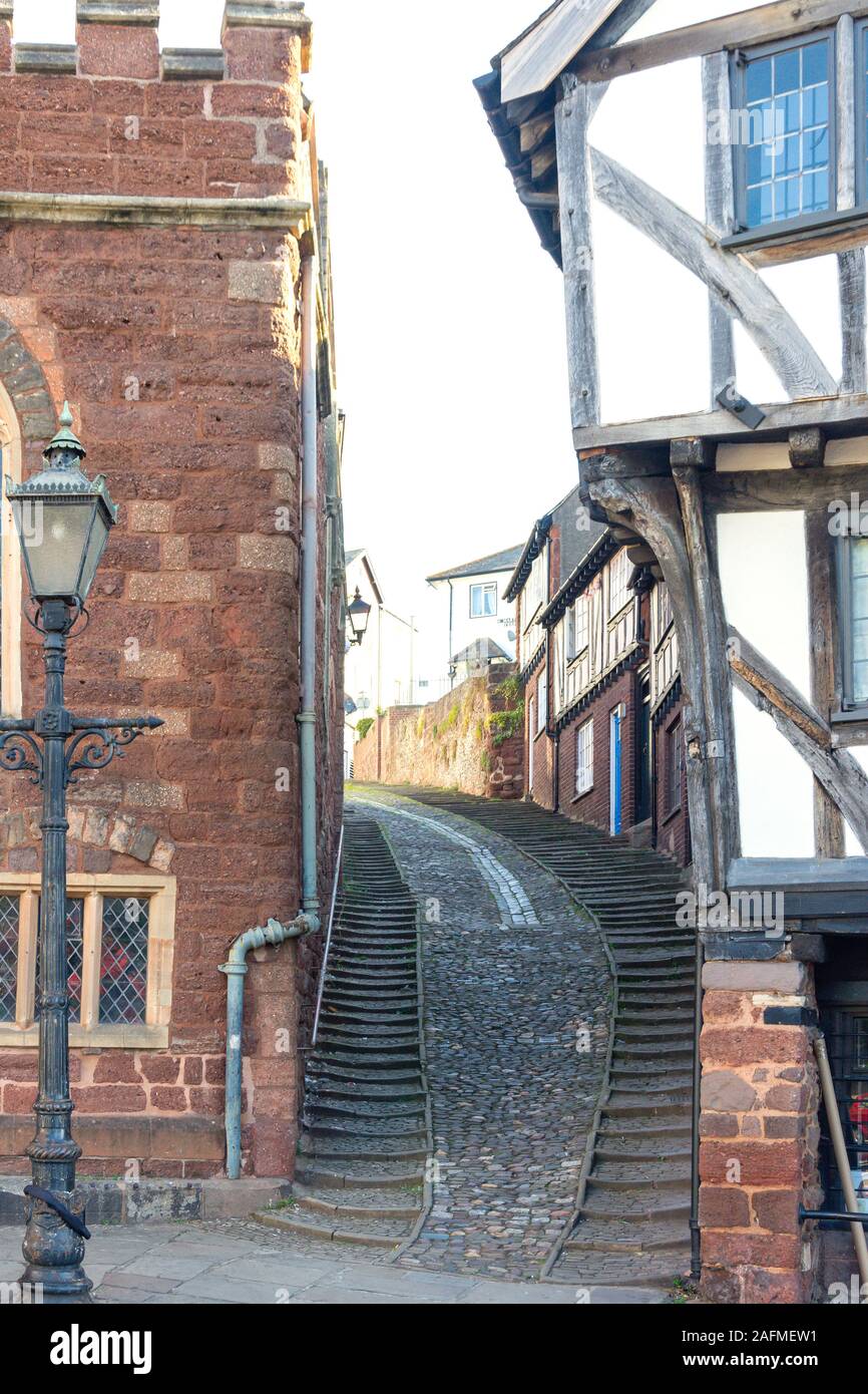 Stepcote hill exeter hi-res stock photography and images - Alamy