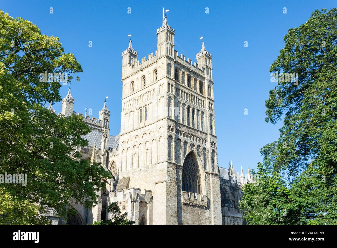 The South Tower, Exeter Cathedral, Cathedral Close, Exeter, Devon ...