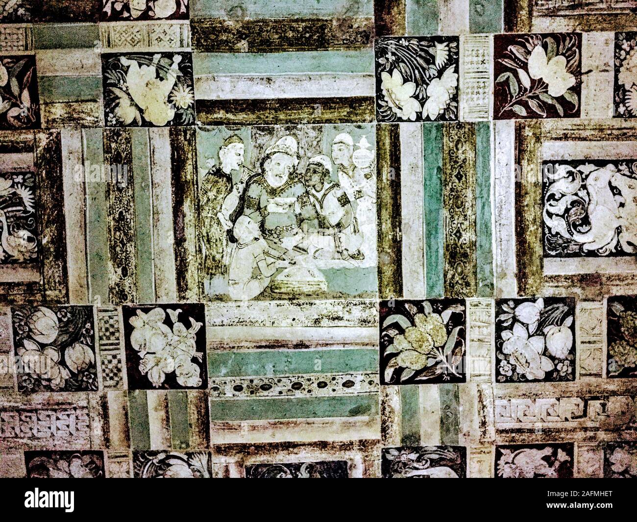 The paintings in the Ajanta caves predominantly narrate the Jataka ...
