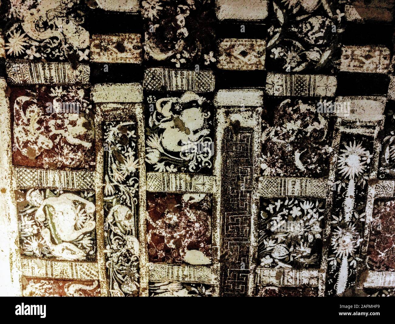 The paintings in the Ajanta caves predominantly narrate the Jataka ...