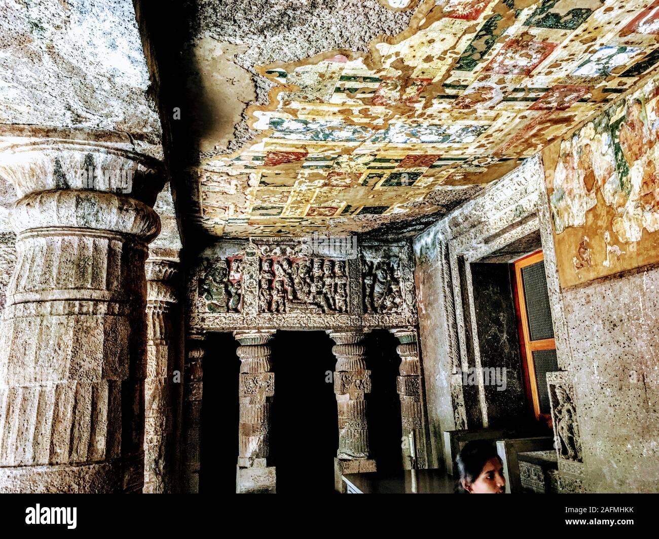 The paintings in the Ajanta caves predominantly narrate the Jataka ...