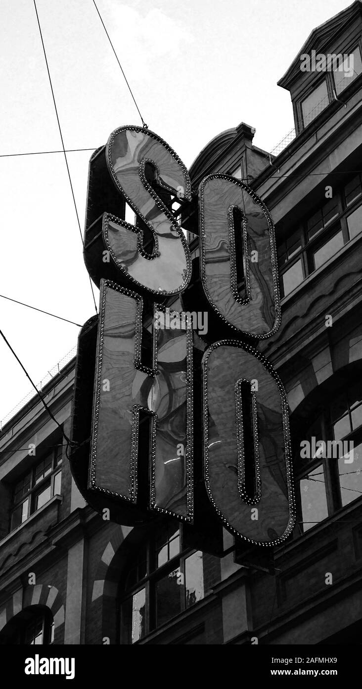 Black and white reflective sign Black and White Stock Photos & Images ...