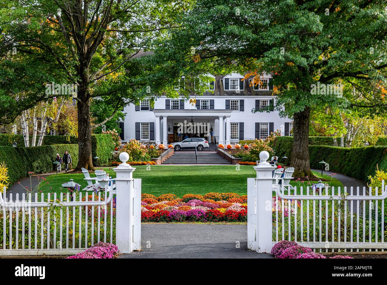 Woodstock Inn and Resort, Woodstock, Vermont, USA Stock Photo - Alamy