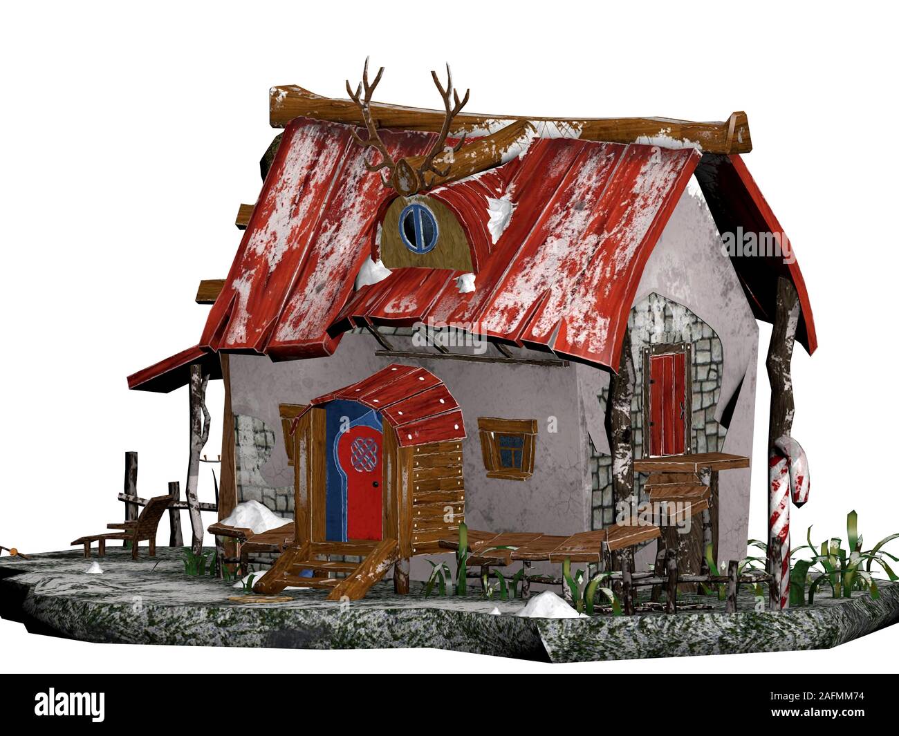 Santas house hi-res stock photography and images - Alamy