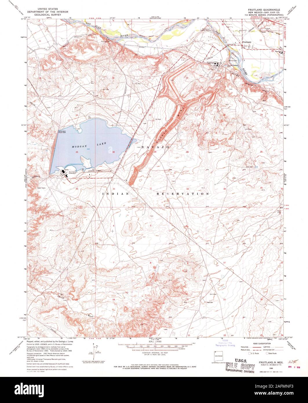 Map of fruitland hi-res stock photography and images - Alamy