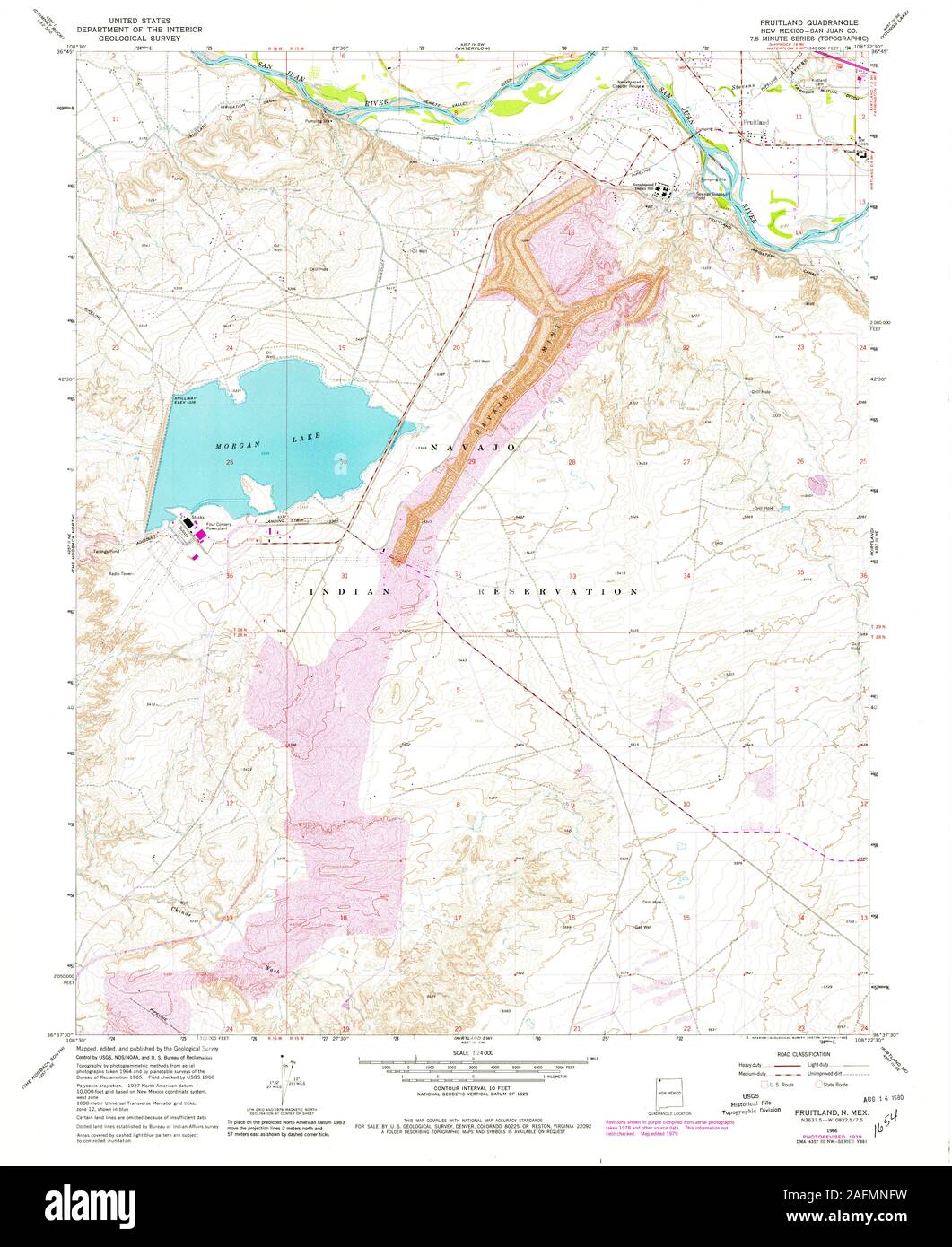 Map of fruitland hi-res stock photography and images - Alamy