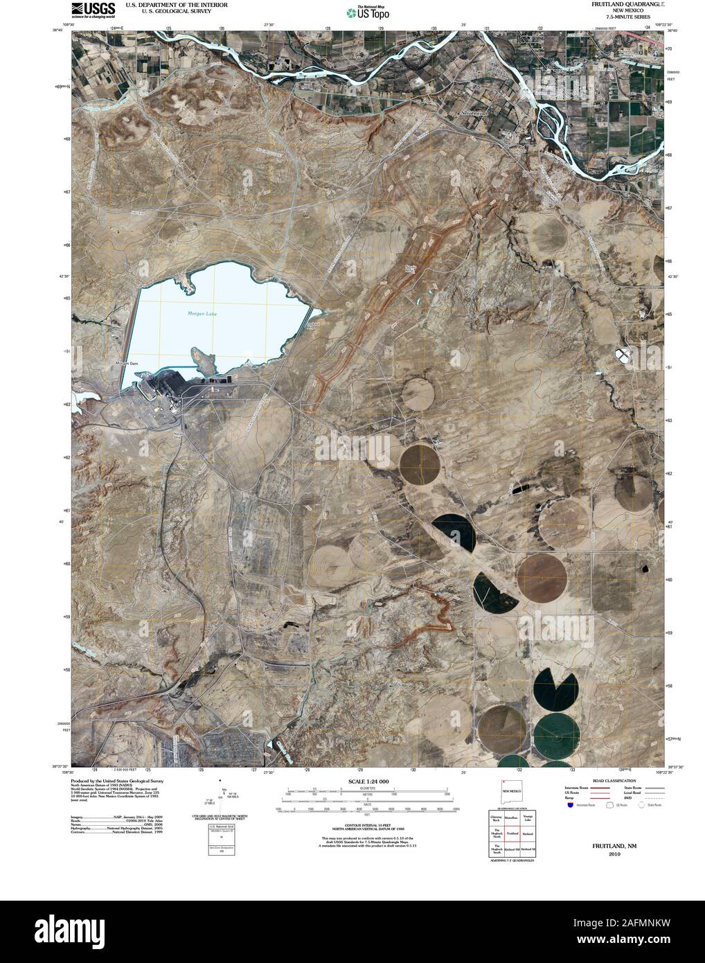 Map of fruitland hi-res stock photography and images - Alamy